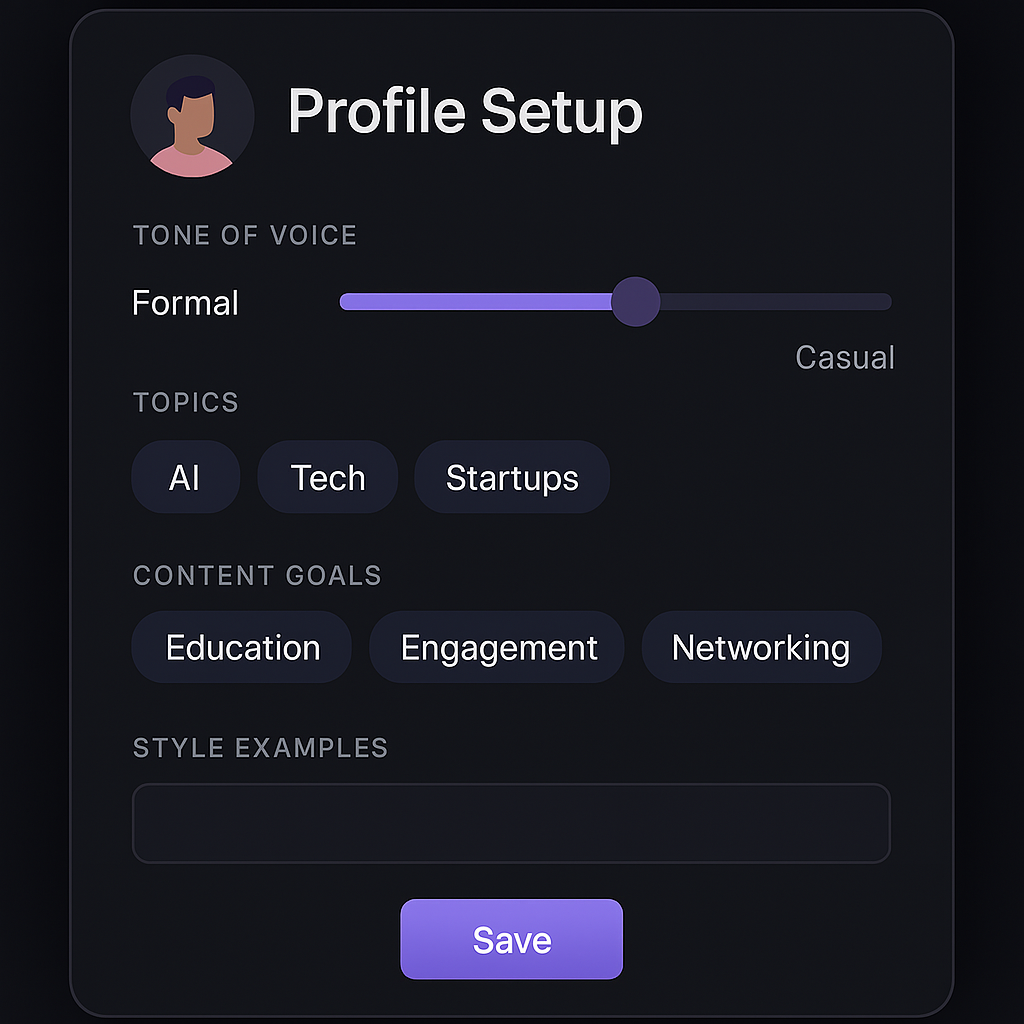 MimixAI · AI content assistant for X